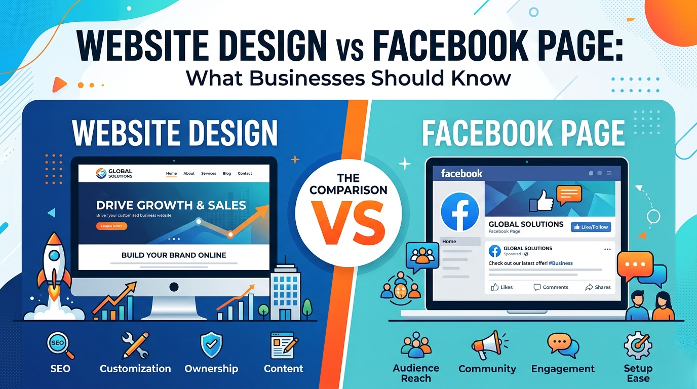 Website Design vs Facebook Page: What Businesses Should Know ...